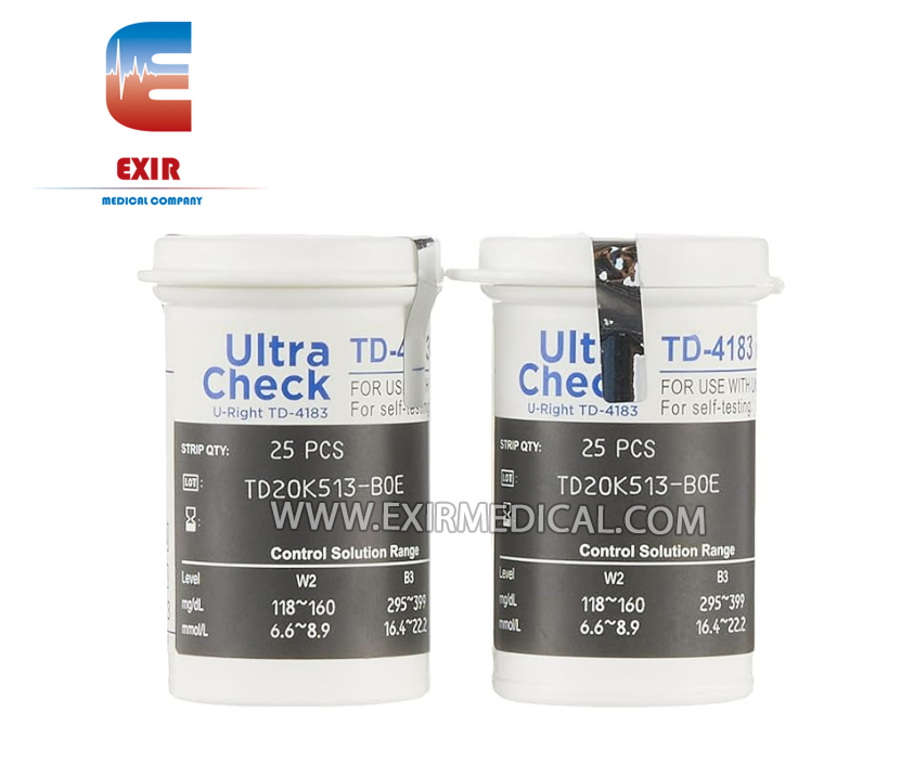 شرائط سكر التراتشيك Ultracheck TD-4183 | Exir Medical Store